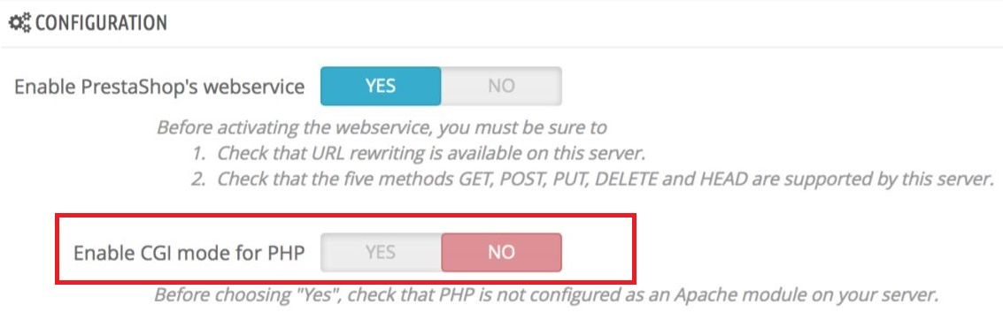 I cannot connect Prestashop